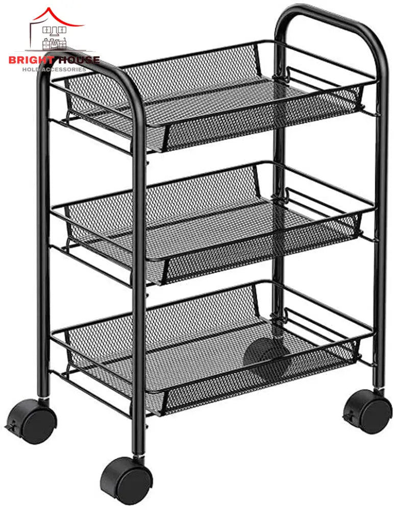 Multipurpose 3 Layers Trolley by Bright House
