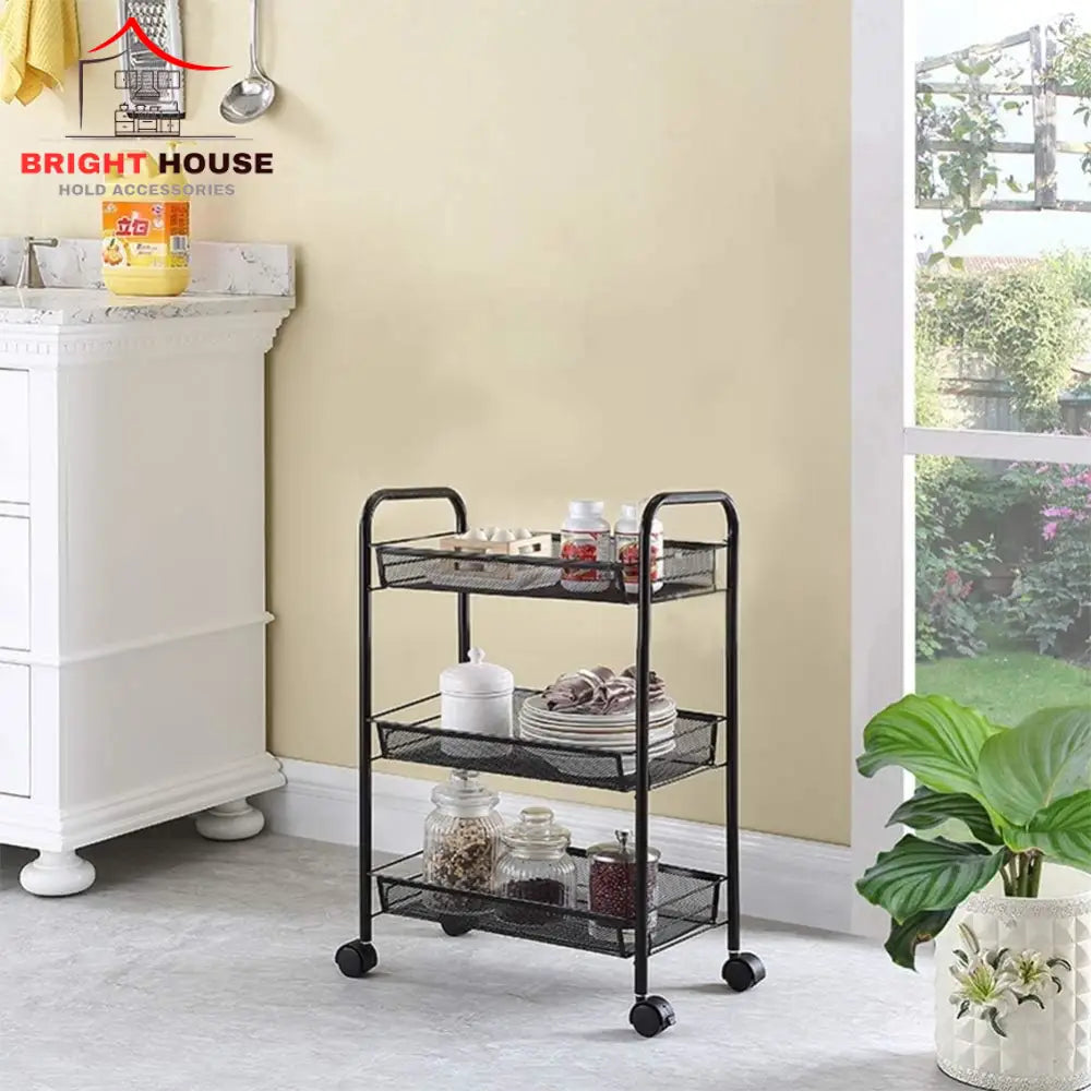Multipurpose 3 Layers Trolley by Bright House